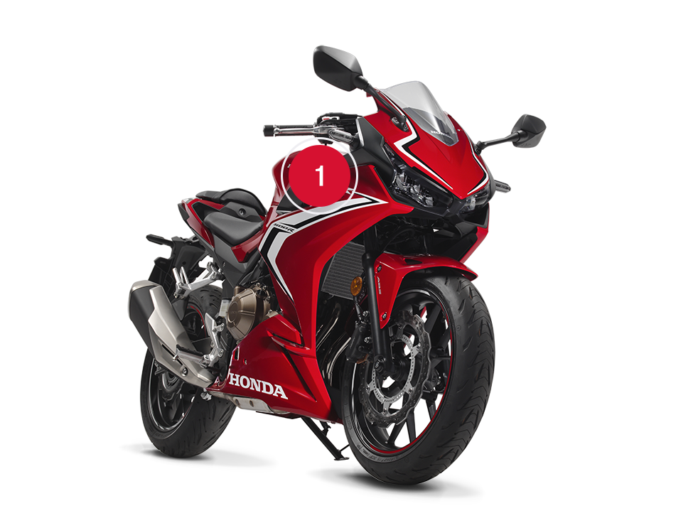 Informacje ogólne – CBR500R – Super Sport – Modele – Motocykle – Honda