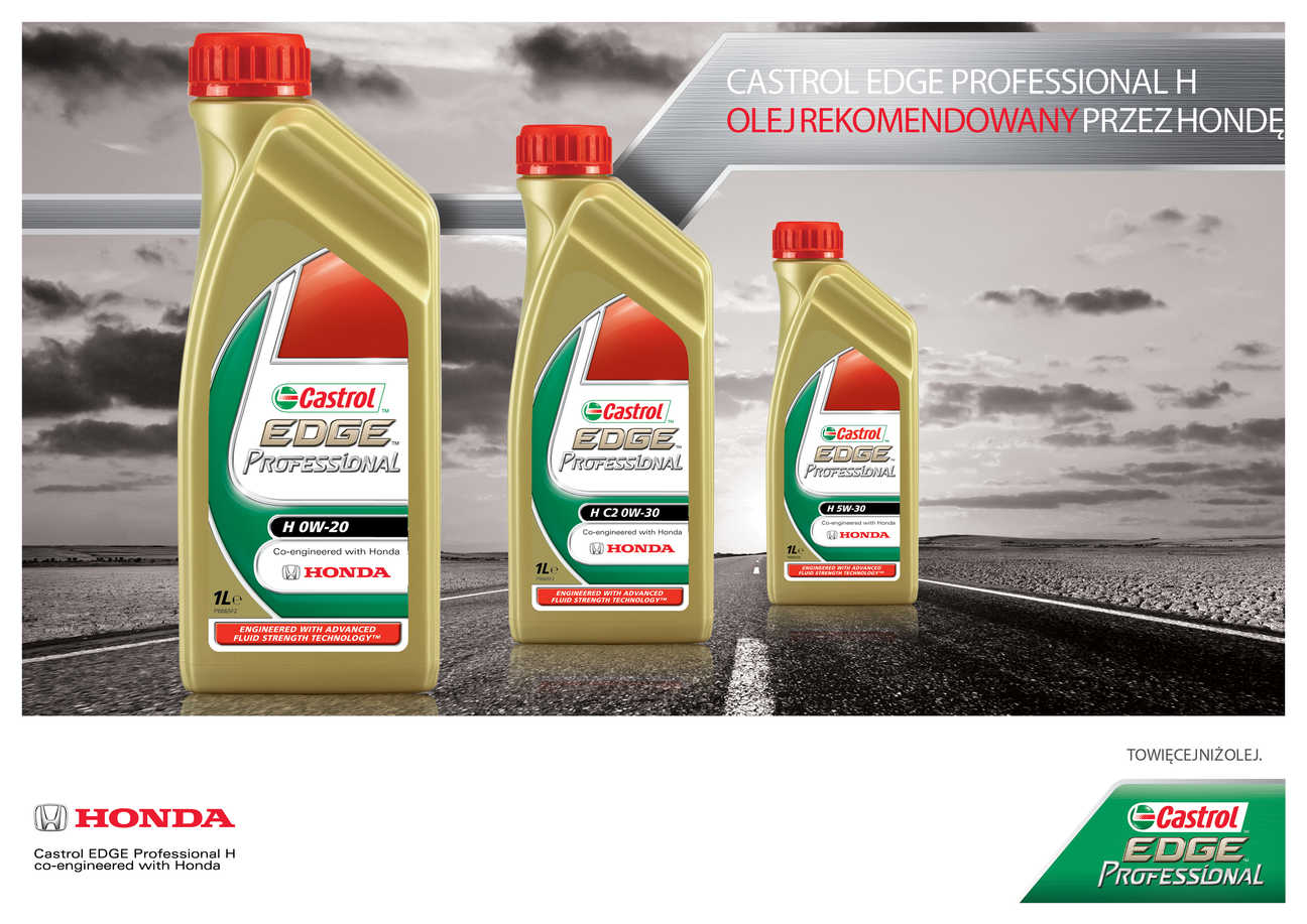 Castrol EDGE Professional - Najlepszy Olej | Honda PL